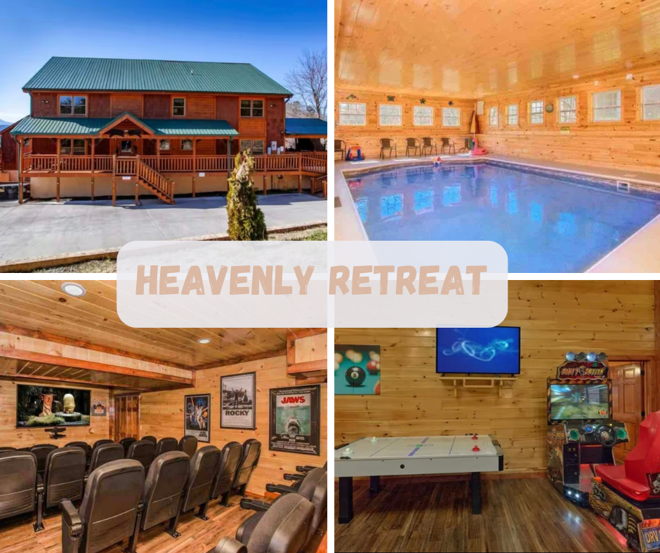 Heavenly Retreat Lodge in Pigeon Forge | Bliss Vacations (865) 900-6514